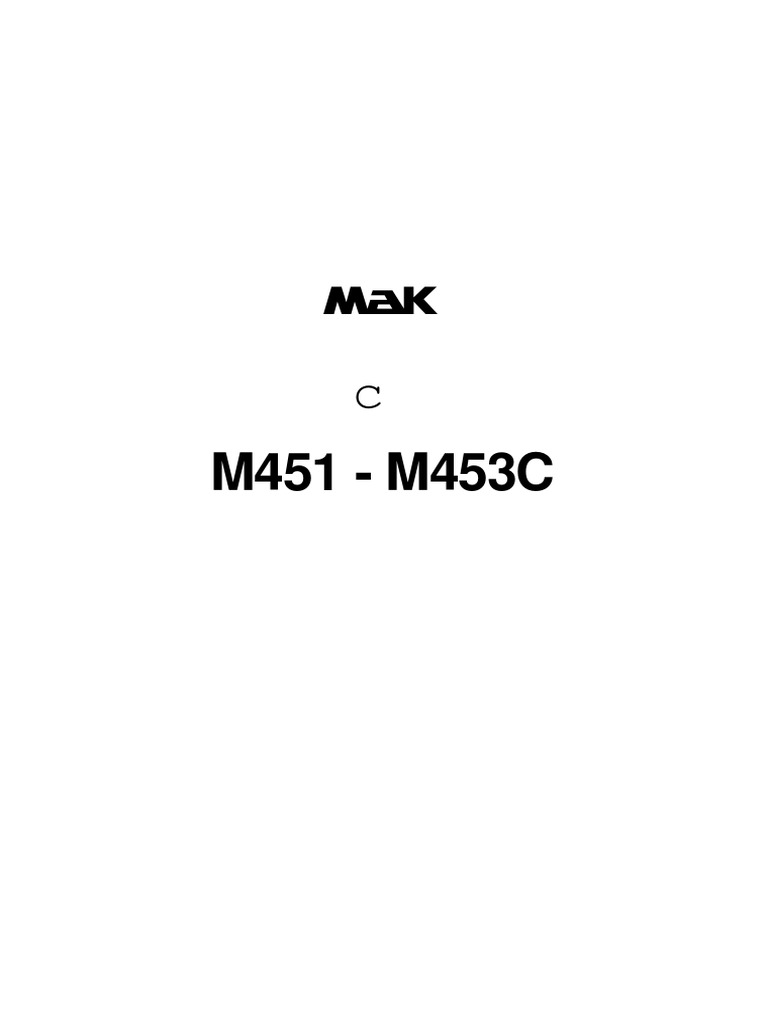 M451-M453C Har | PDF | Valve | Nut (Hardware)