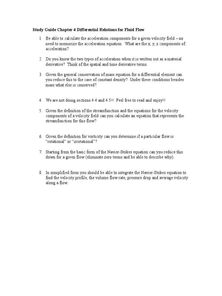 Study Guide Chapter 4 | PDF