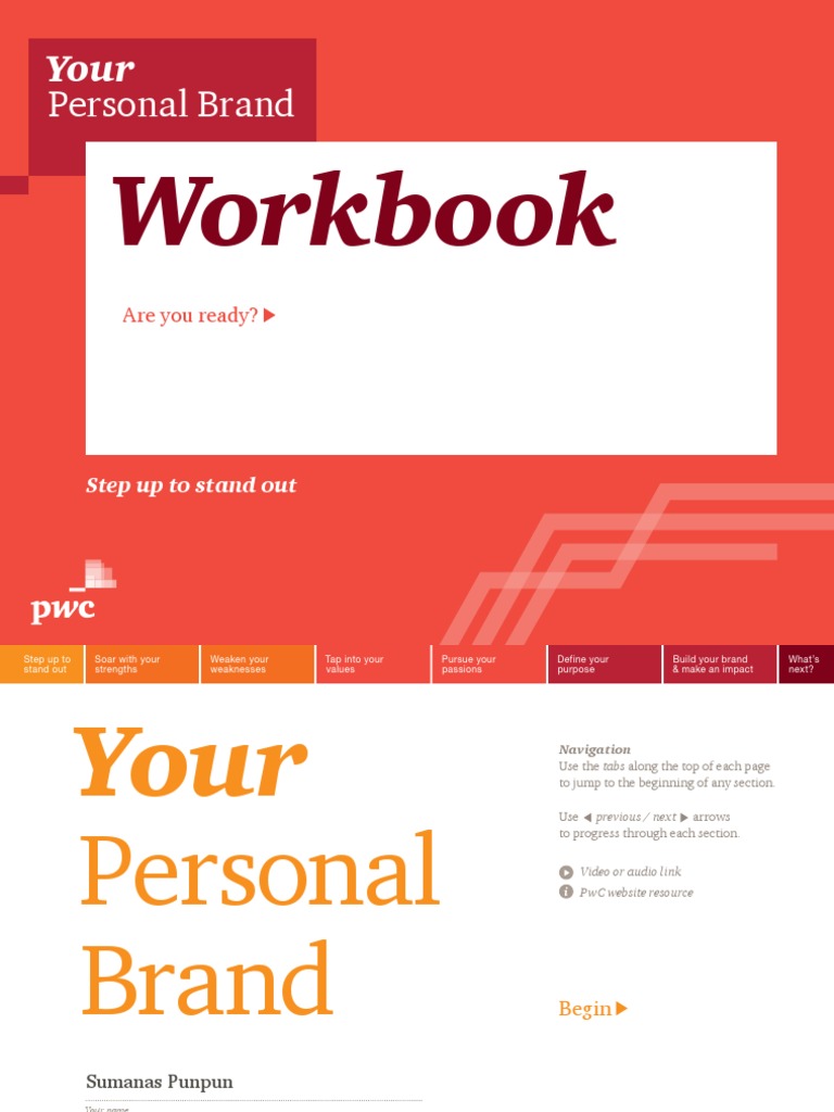 Personal Branding Workbook Guide | PDF | Trust (Emotion) | Brand