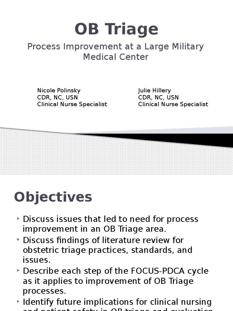 OB-Triage | Nursing | Emergency Department