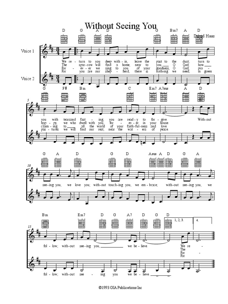 6.14a Without Seeing You Haas | PDF