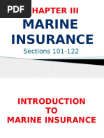 Marine Insurance Lecture Notes | PDF | Insurance | Civil Law (Legal System)