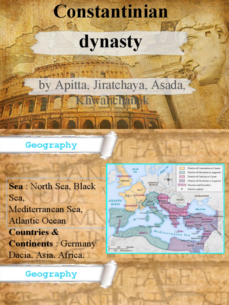 Constantinian Dynasty | PDF | Constantine The Great | Government Of The ...