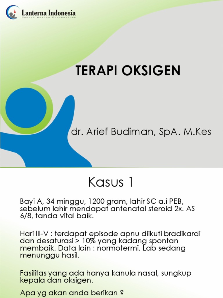 Terapi Oksigen | PDF