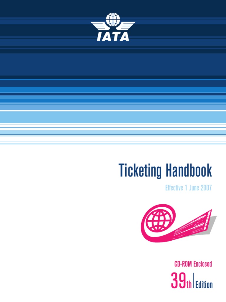IATA - Ticketing Handbook PDF | Fee | Payments
