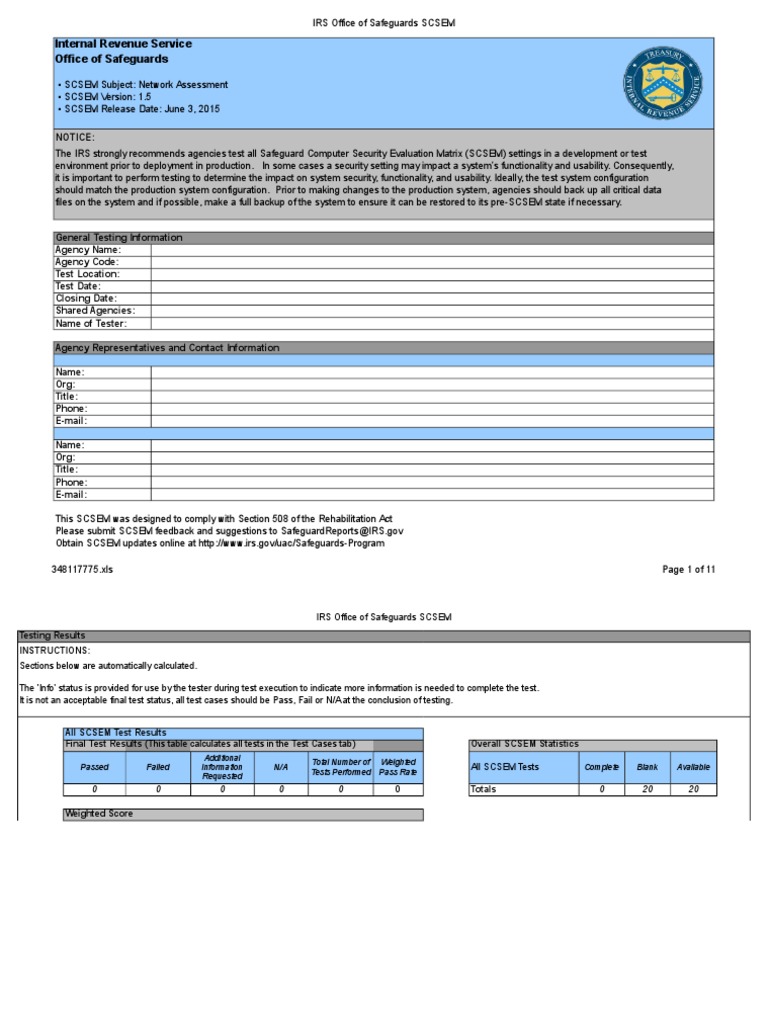 Safeguards Scsem Network Assessment | PDF | Firewall (Computing ...