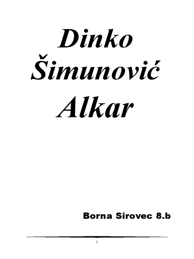Alkar | PDF