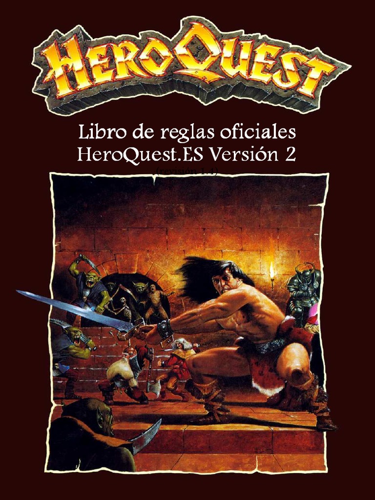 Heroquest Es Rules v2 Preview PDF | PDF | Jugando a las cartas | Brujería