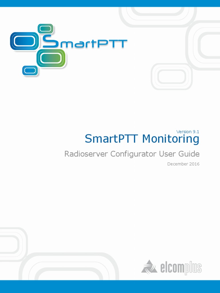 SmartPTT Monitoring Radioserver Configurator User Guide | PDF | Port ...