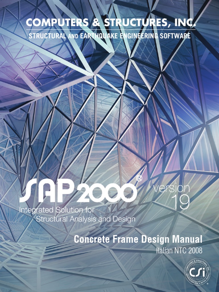 Sap2000 - V19 NTC-2008 | PDF | Beam (Structure) | Strength Of Materials
