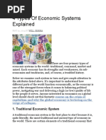 2.01 Characteristics of Economic Systems | PDF | Economic System ...