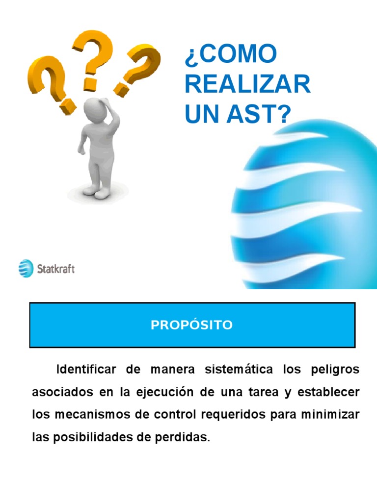 Cómo Llenar Mi AST | PDF | Riesgo | Cognición