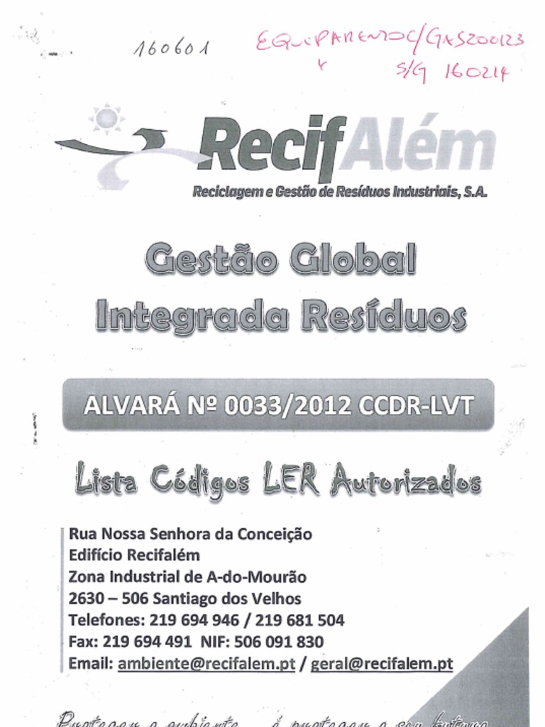 Códigos LER | PDF