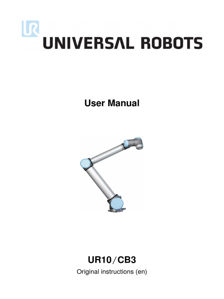Ur10 User Manual GB PDF | PDF | Robot | Robotics