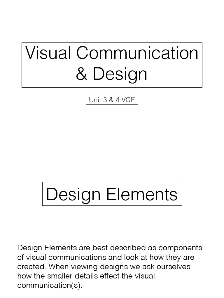 Design Elements Principles | PDF | Typefaces | Composition (Visual Arts)