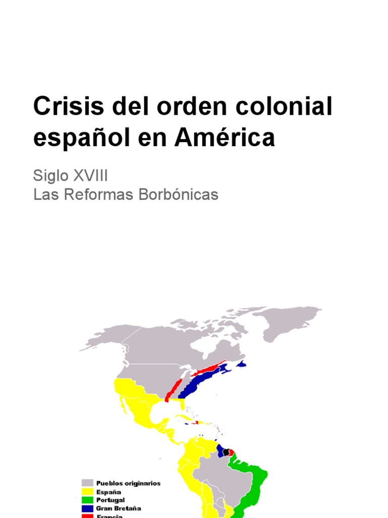 Crisis Del Orden Colonial | PDF | Política (general) | Gobierno