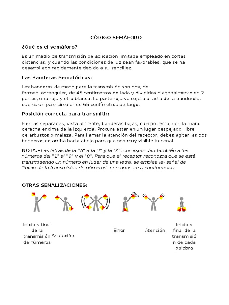 Código Semáforo A | PDF