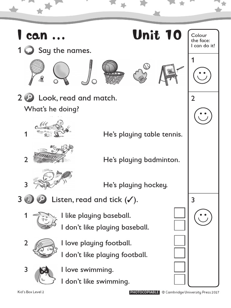 KB PB2 Unit 10 I Can Worksheet PDF | PDF