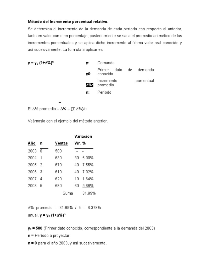 Incremento Porcentual y Absoluto | PDF | Enseñanza de matemática | Business