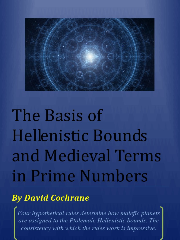 Hellenistic Bounds and Prime Numbers | Astrological Sign | Planets In ...