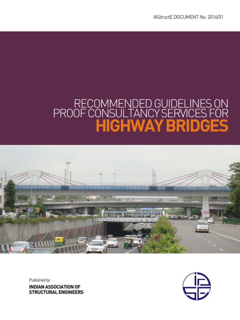 Recommended Guidelines On Proof Consultancy Services For Highway ...
