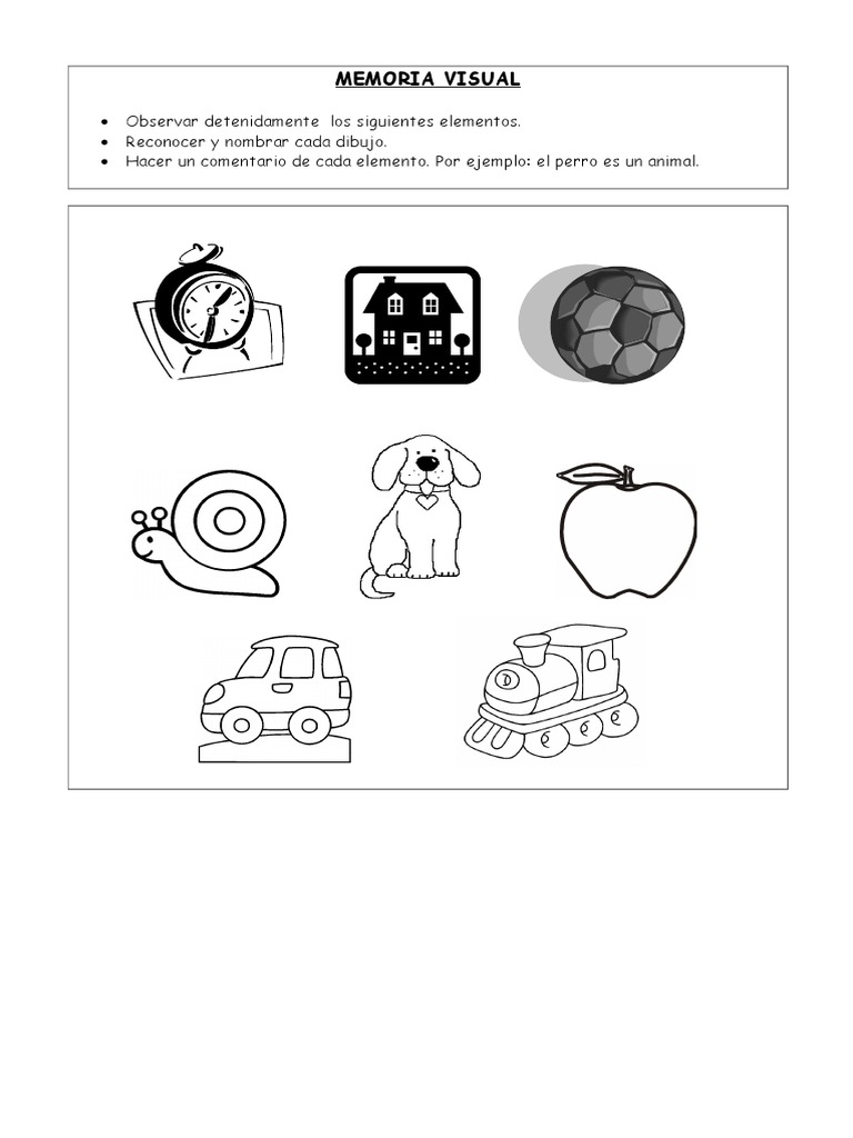 Memoria Visual | PDF