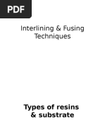 Fusing Process in Garment Industry | PDF | Lamination | Textiles