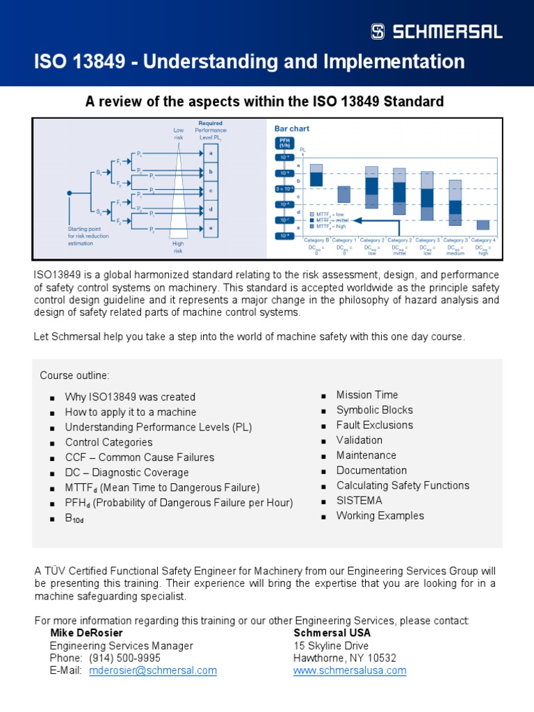 Training Iso13849 | PDF