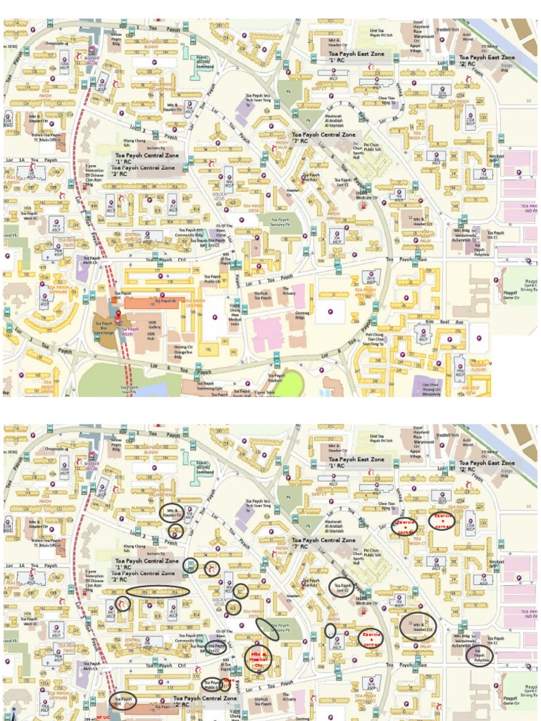 Toa Payoh Central RC Map Overview | PDF