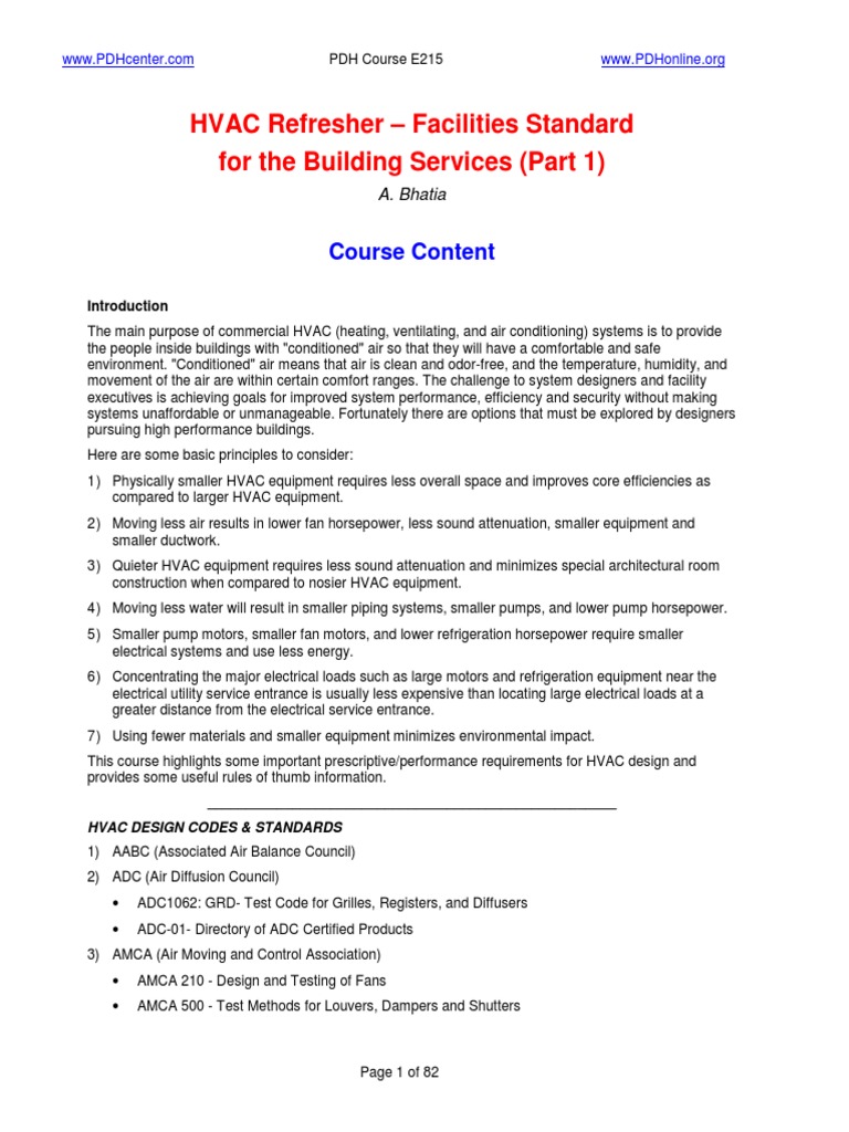 HVAC Design Considerations | PDF | Hvac | Air Conditioning