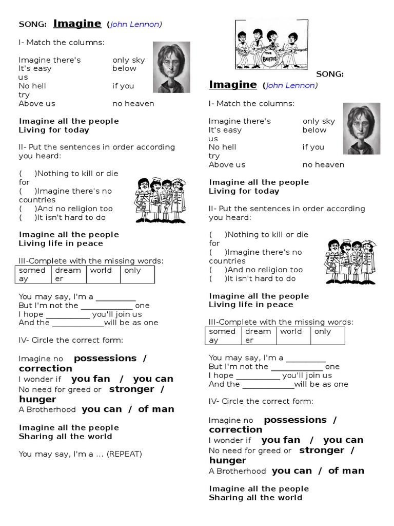 Imagine John Lennon | PDF