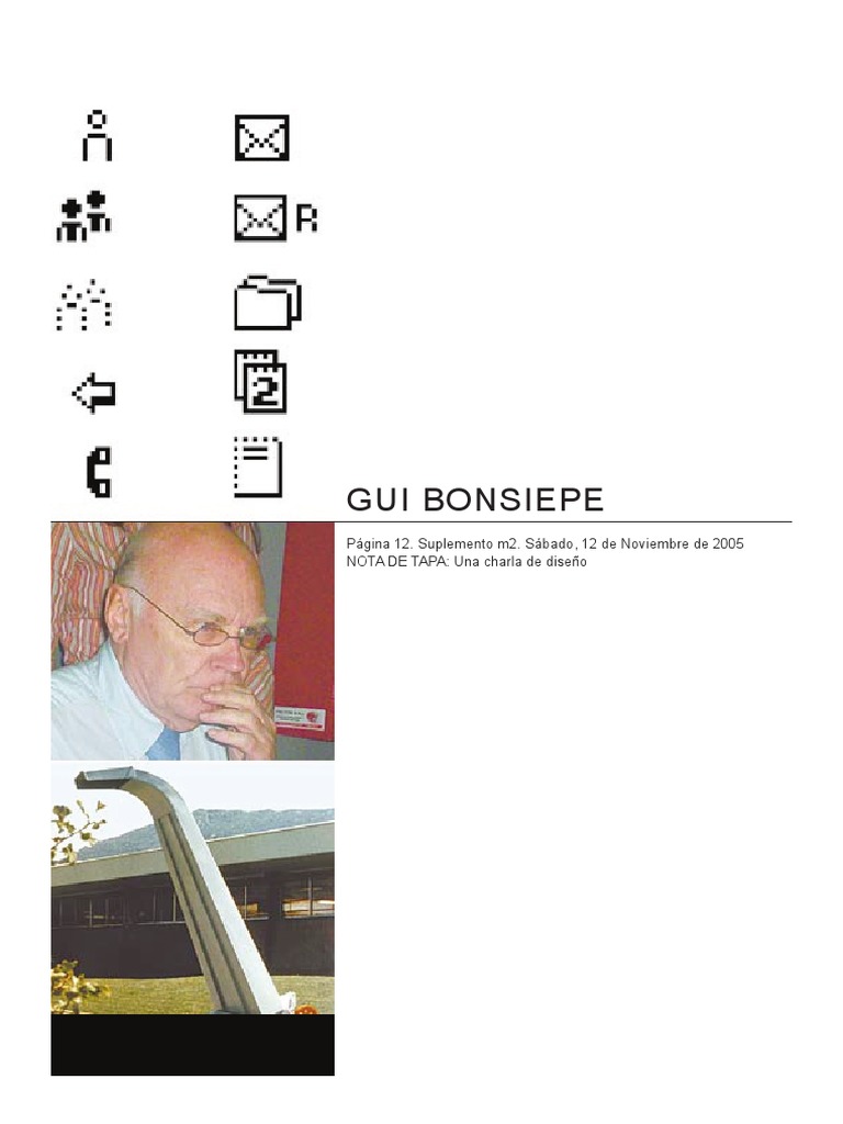 Entrevista Con Gui Bonsiepe | PDF | Diseño | Science