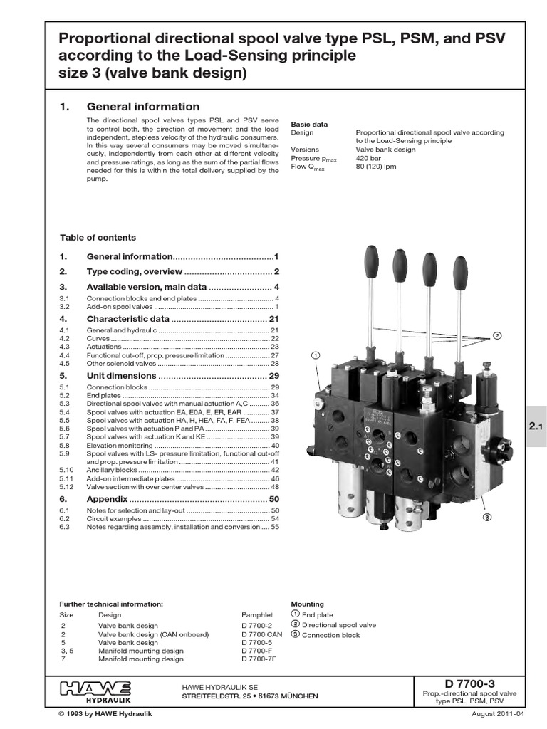 D77003 en | PDF | Valve | Pump