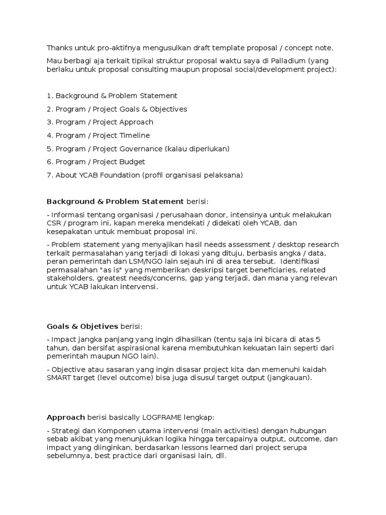 Proposal Guide | PDF