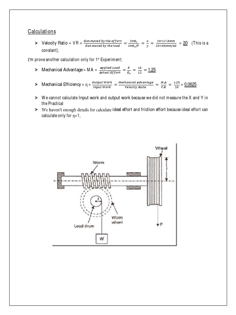 Worm and Worm Vheel | PDF | Gear | Classical Mechanics