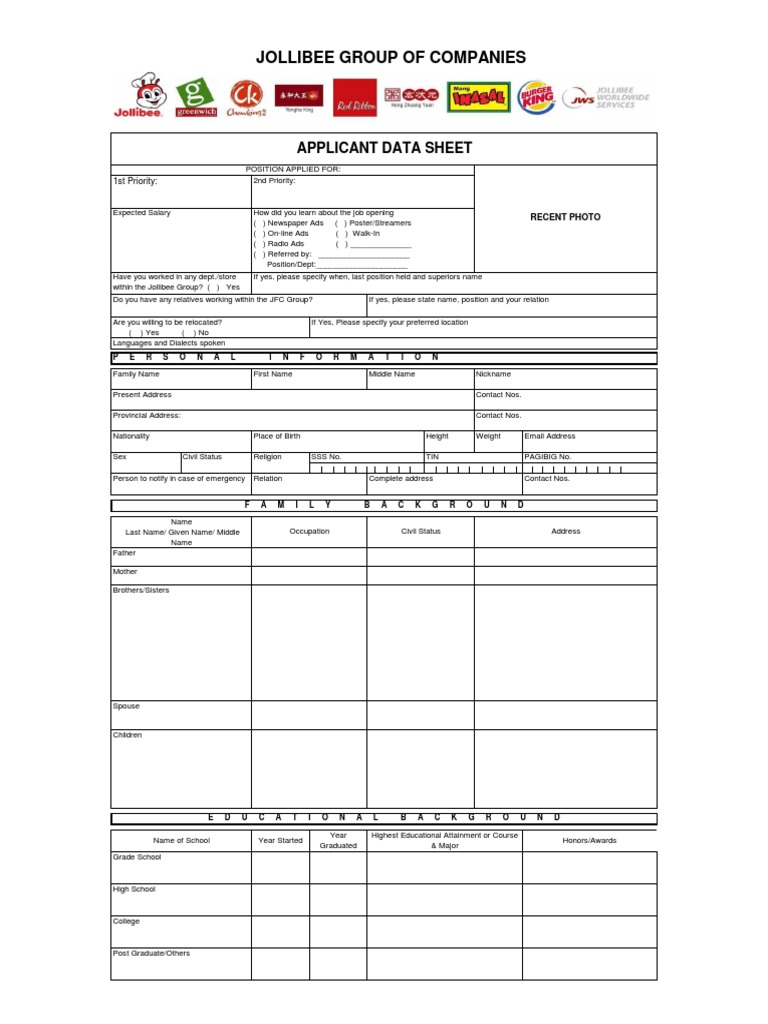 Consolidated Forms (New) PDF | PDF | Employment | Labour