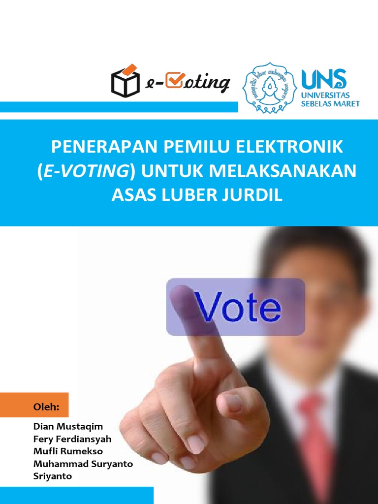 Studi Kelayakan Penerapan Pemilu E-Voting PDF | PDF
