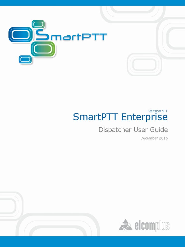 SmartPTT Enterprise Dispatcher User Guide PDF | PDF | Icon (Computing) | File Format