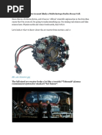 Alex Lab Arc Reactor Blueprint Guide | PDF | Fusion Power | Materials