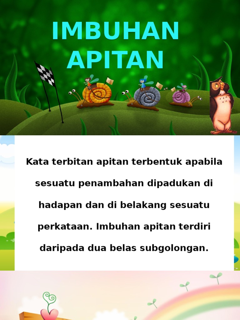 Kata Terbitan Apitan | PDF