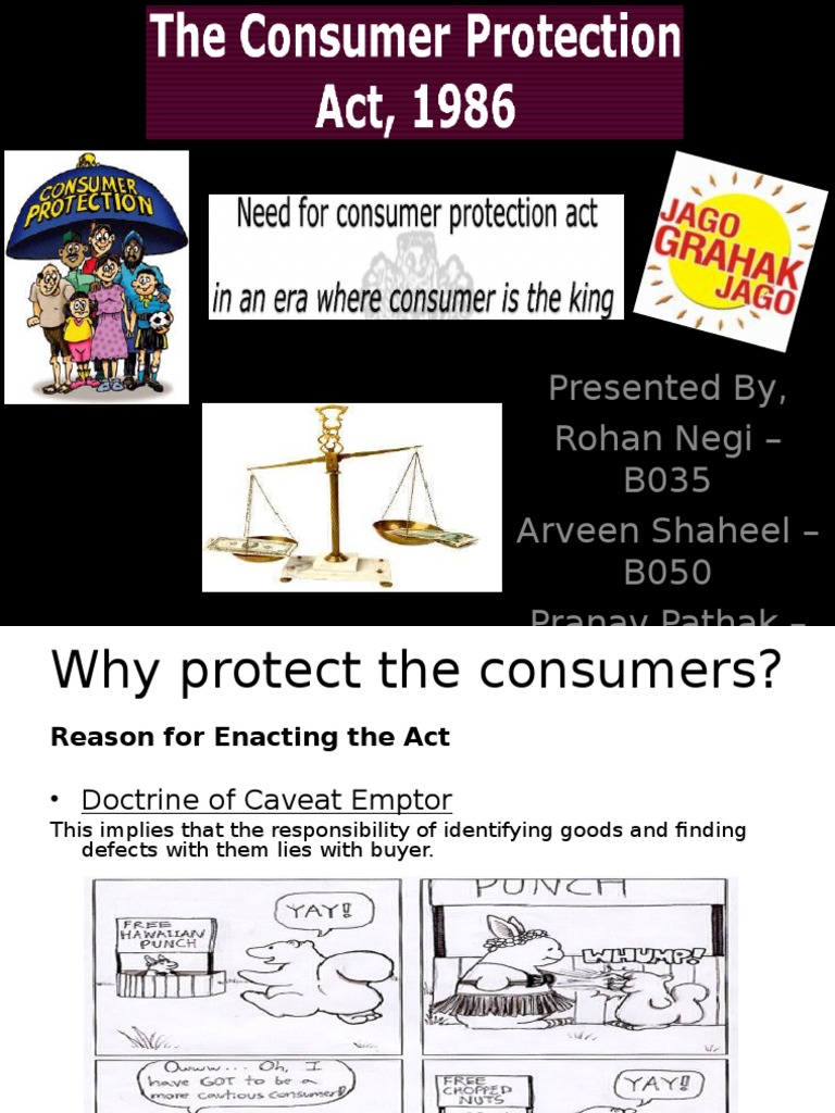 Consumer Protection Act Overview | PDF | Consumer Protection | Private Law
