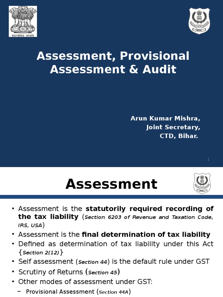 Assessment & Audit | PDF | Audit | Auditor's Report