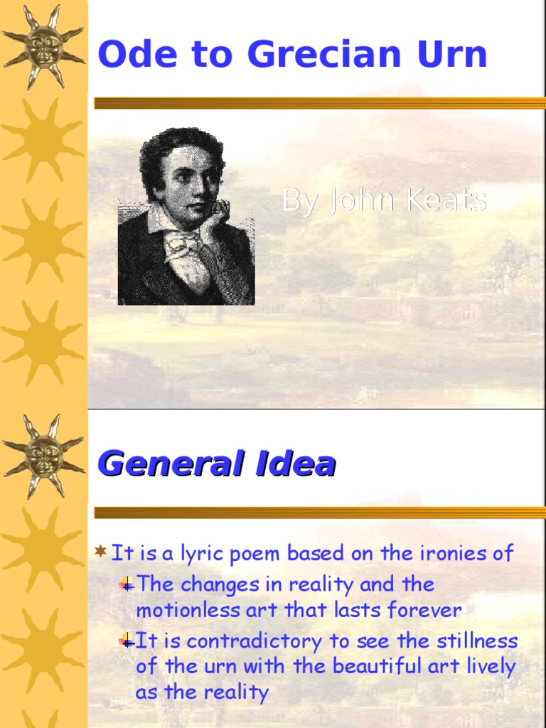 Keats' Ode: Art vs. Reality Conflicts | PDF | Poetry