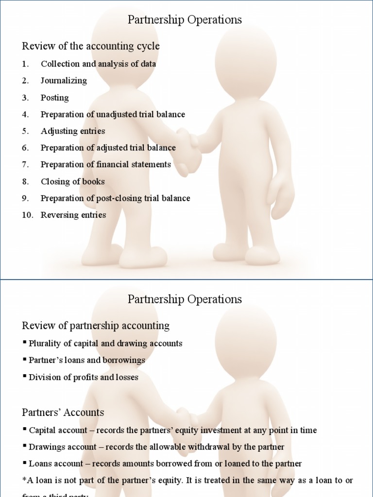 Partnership Operations: Review of The Accounting Cycle | PDF ...