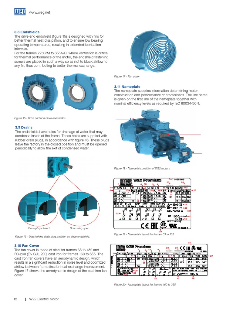 Name Plate WEG-w22 PDF | Download Free PDF | Home Appliance ...
