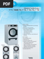 Wascomat Specifications W620 W630 W640 W655 W675 | PDF | Washing ...