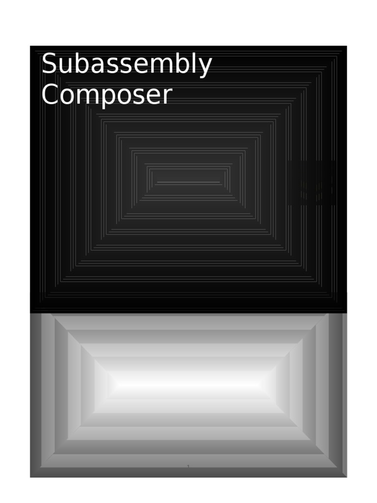 Auto Desk Subassembly Composer Pdf Parameter Computer Programming Application 5533