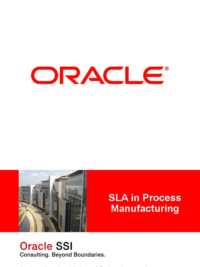 OPM SLA in OPM | PDF | Oracle Database | Accounting