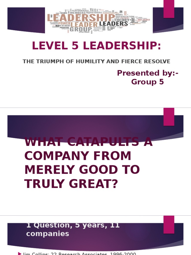 BE Sec E Grp5 Article Level 5 Leadership | PDF | Leadership