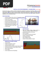 PLEM Installation Details | PDF | Subsea (Technology) | Geotechnical ...
